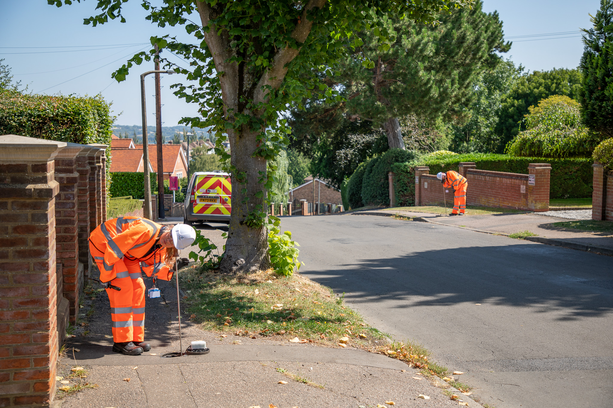 Acoustic leak detection - Hydrosave