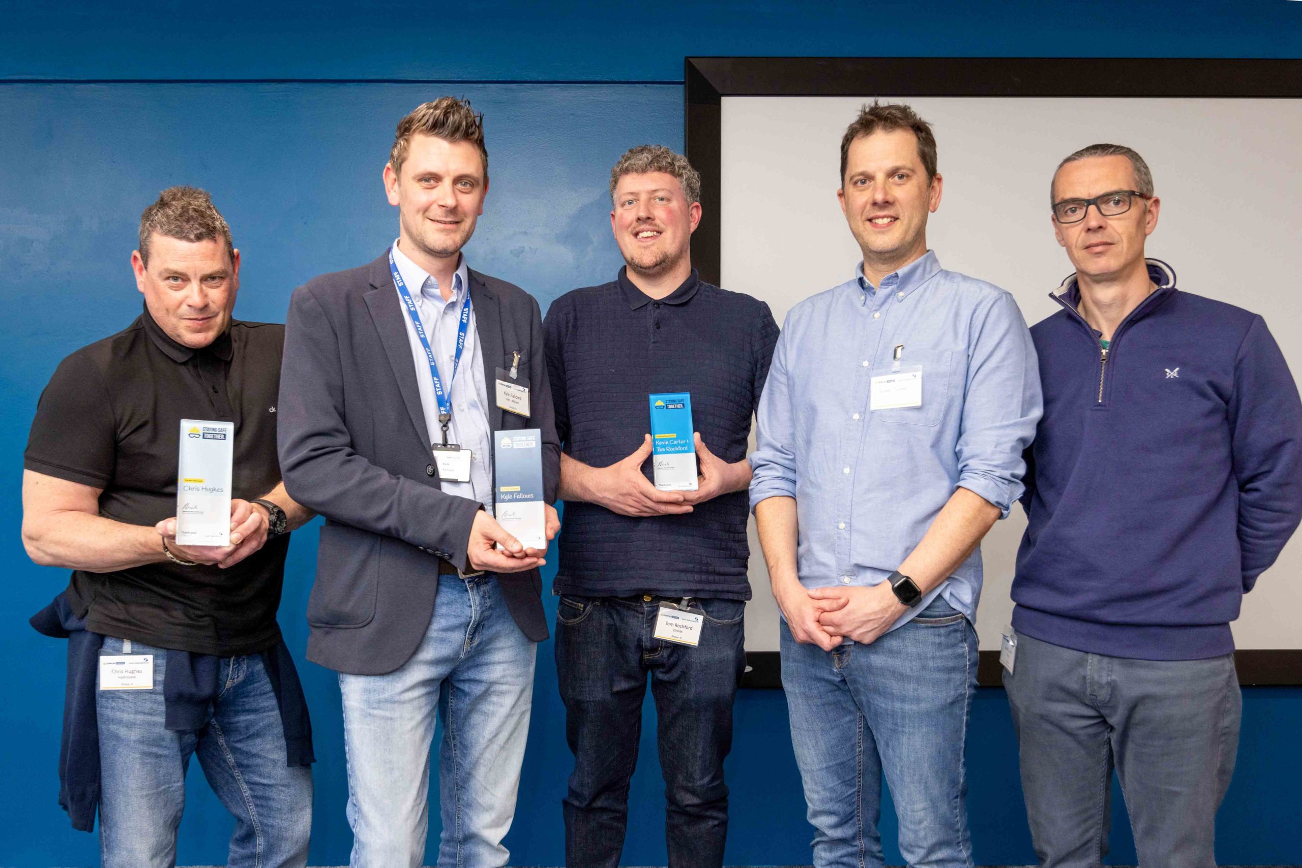 Hydrosave colleagues win ‘our best safety leader’ award - Hydrosave