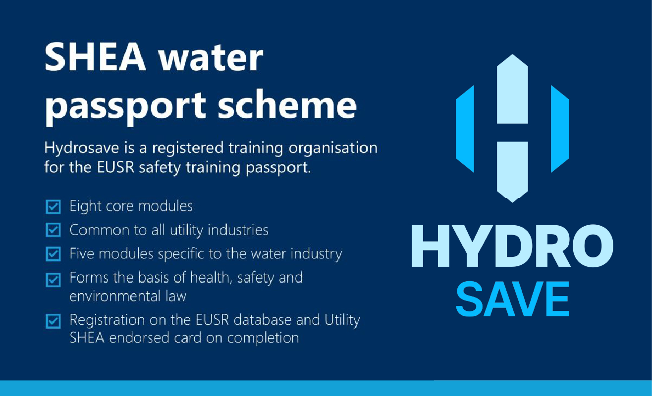 SHEA safety water passport scheme - Hydrosave